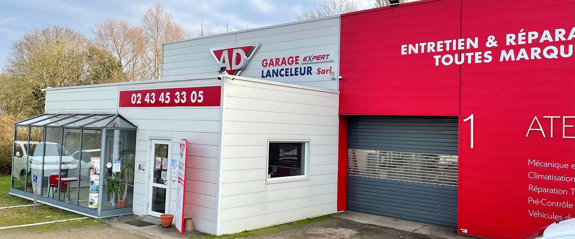 Garage Lanceleur AD Bazouges sur le loir